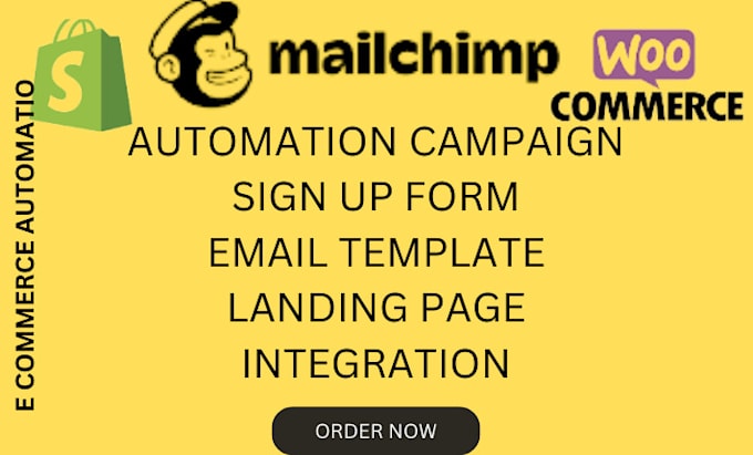 Setup mailchimp email marketing flows, mailchimp template design, and automation by Teemat_jr ...