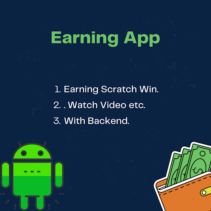 Develop earning app with admin panel by Naresh736 | Fiverr