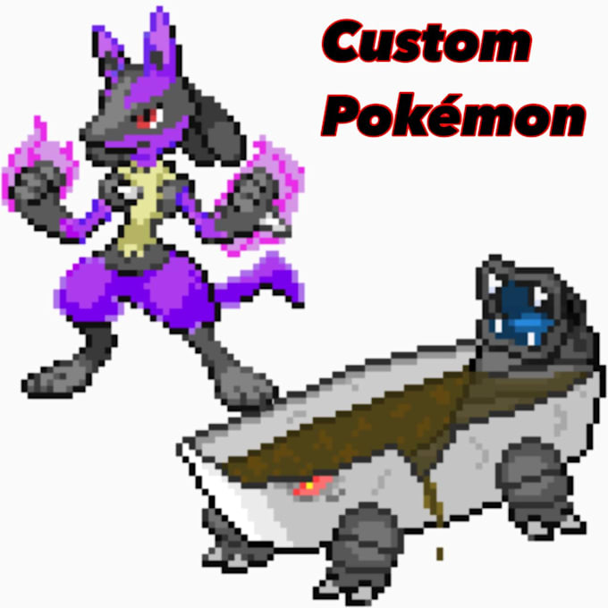 Create pixel art of pokemon fakemon or trainer by Rhiton | Fiverr