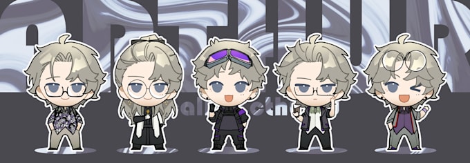 Draw you a very cute anime pocket chibi in a short time by Revrrevy ...