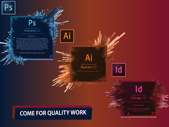Do anything in adobe illustrator, photoshop, and indesign by ...
