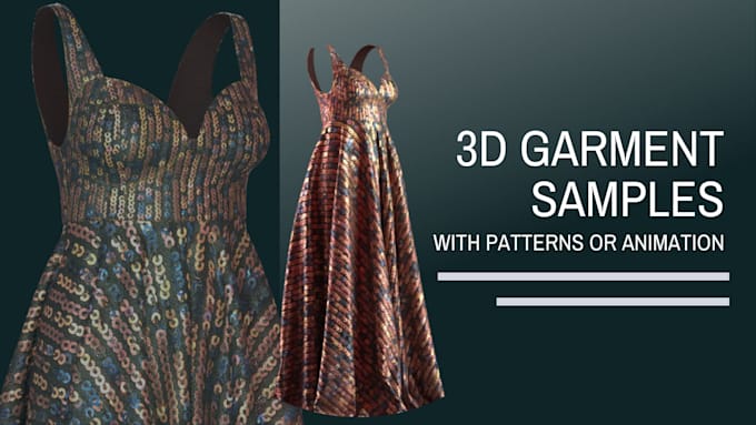 Create pattern and 3d sample for your designs by Nir020316 | Fiverr