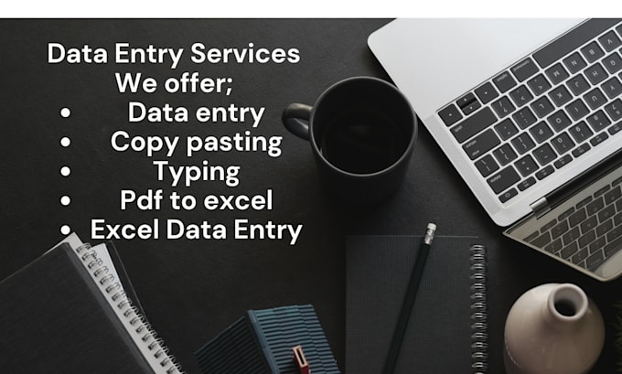 Do accurate data entry, typing, copy pasting and excel tasks by Jesta22 | Fiverr