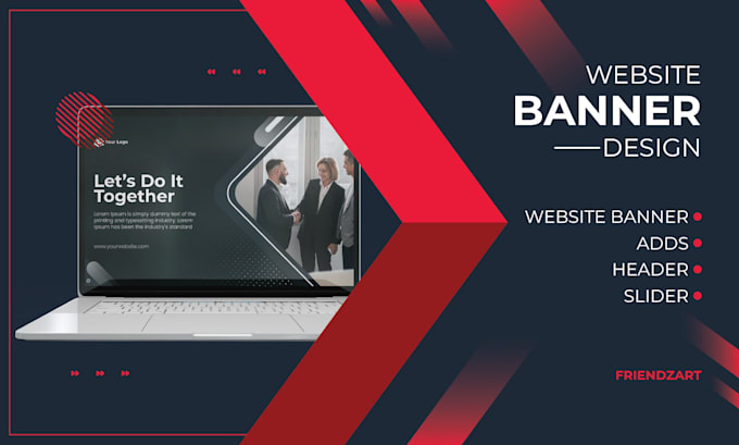 Design website banner, ads, header, slider for your website by ...