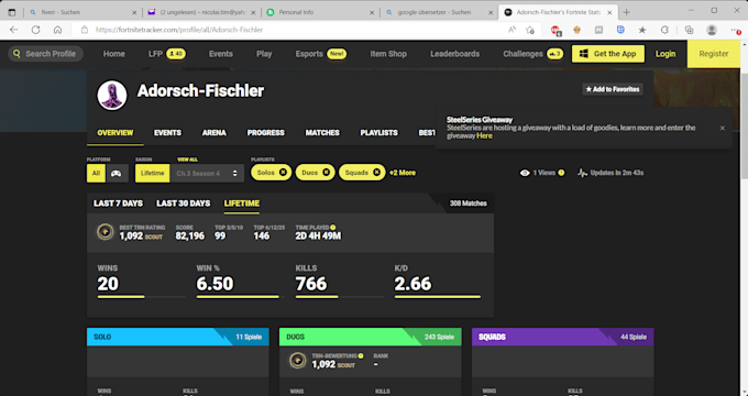 Teach you the basics of fortnite by Tim_nicolai | Fiverr