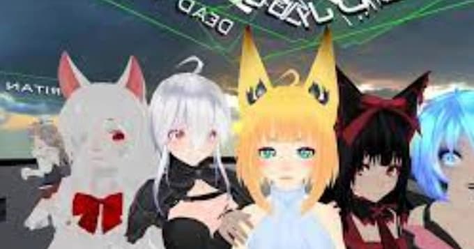 Model custom vrchat furson vrc avatar 3d vtuber furry vr game 3d rig by ...