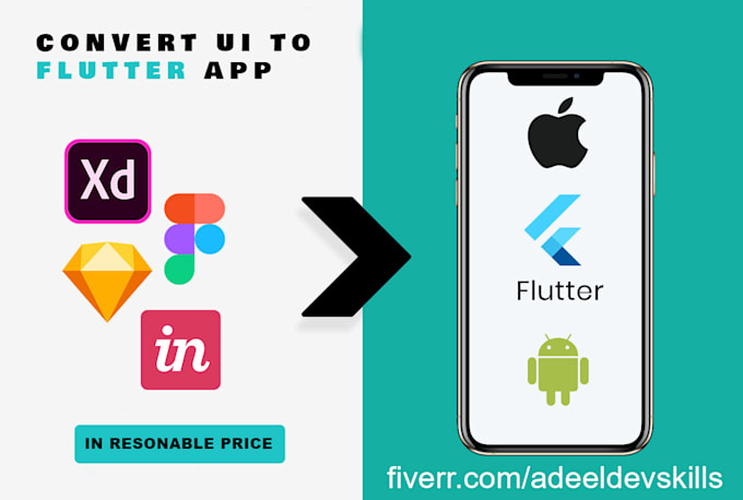 Develop ios and android apps using dart flutter by Adeeldevskills | Fiverr