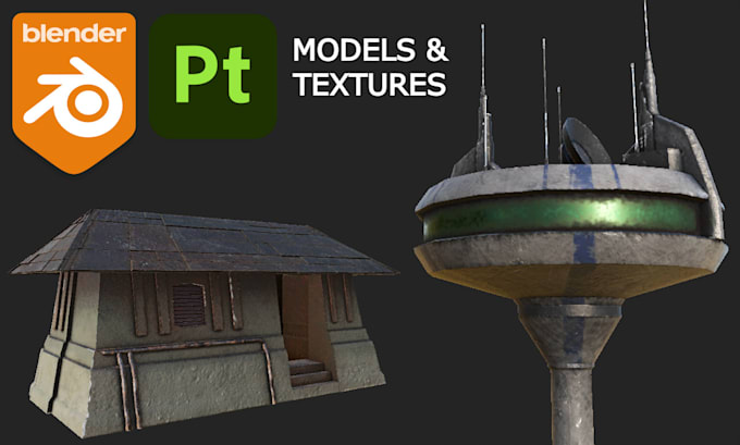 Make textured 3d models and videogame assets by Jacomodels | Fiverr