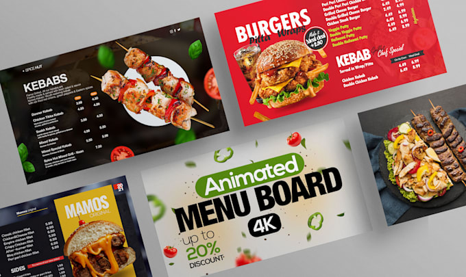Create appetizing restaurant animations for digital menus by Arman ...