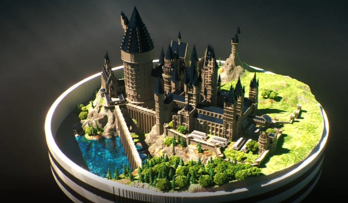 Build a custom structure on minecraft for you by All_wards | Fiverr