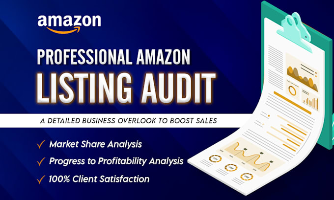 Perform amazon listing audit and amazon account audit for optimization ...