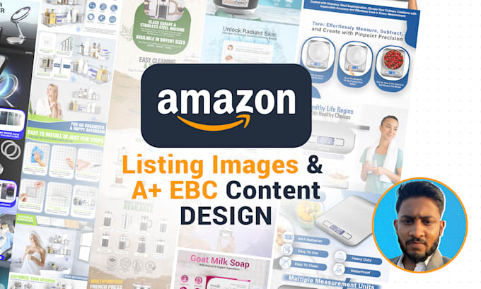 Design amazon product listing images and ebc content banner by Huzefa ...