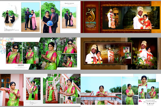Do professional wedding album sheet design by Dilaxshan_rks | Fiverr