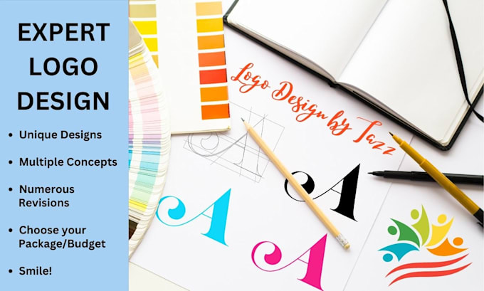 Create an expert logo for personal or business use by Tazzanderson | Fiverr