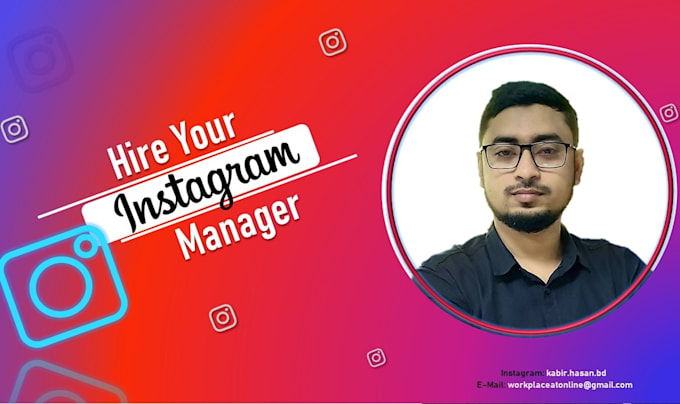 Be your instagram manager and content creator by Kabir_tex | Fiverr