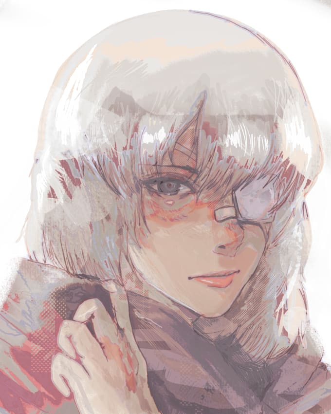 Draw your character in my semi realistic anime art style by Basyaragil ...