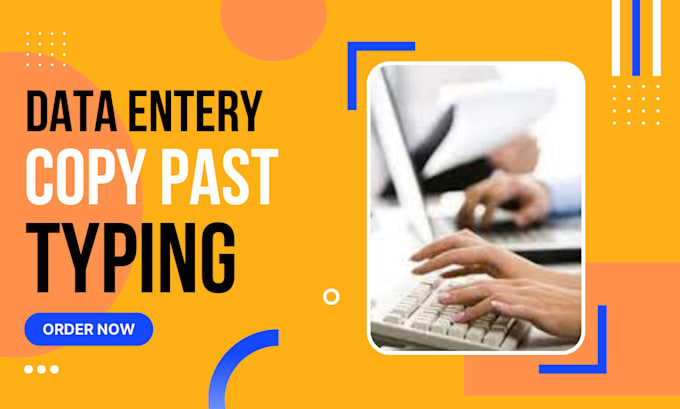 Do excel data entry, copy paste, pdf to excel, web research and typing by Simpleboy07 | Fiverr