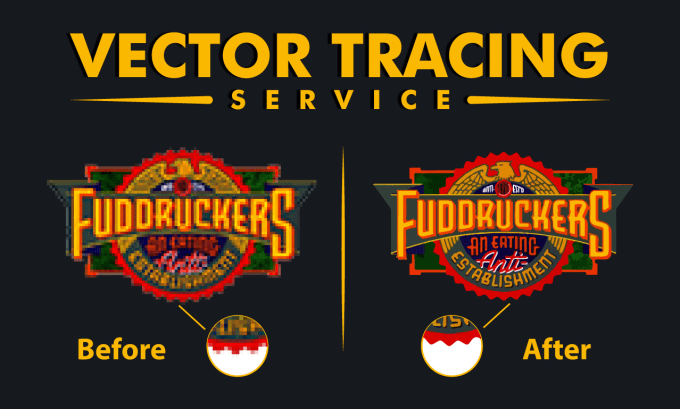 Do manual vector tracing, recreate, redesign, redraw your logo by ... Do manual vector tracing, recreate, redesign, redraw your logo by ...