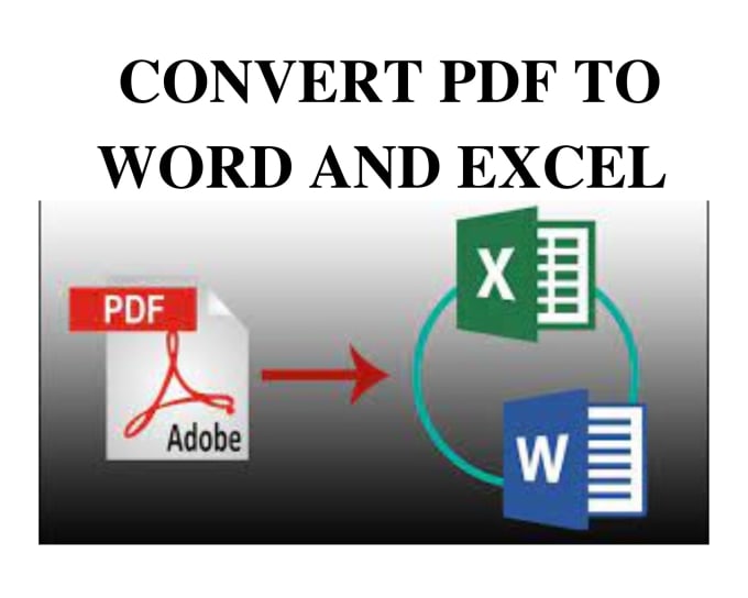 Convert pdf file to word file and excel file by Mizzuu | Fiverr Convert pdf file to word file and excel file by Mizzuu | Fiverr