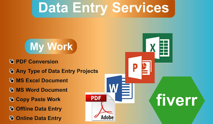 Do perfectly data entry,article writing,logo designing etc by ...