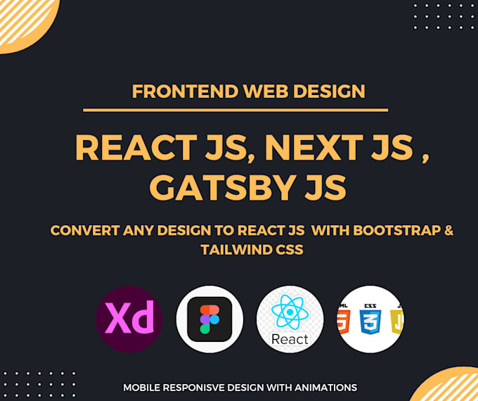 Do Web Development In React Js Next Js And Gatsby Js By Eaglewebtech7 Fiverr