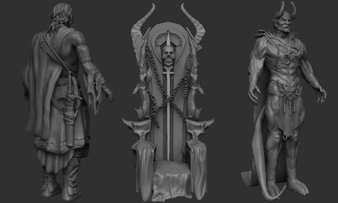 Make 3d characters, weapons or do a pixel art for you by Boldoriulia ...