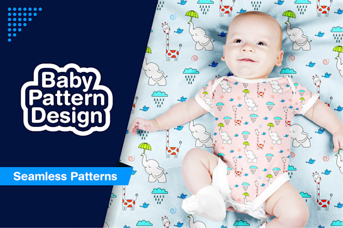 Do cute kids baby animal seamless repeat clothing textile pattern ...