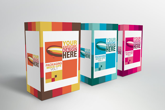 Design 3d product packaging mockup by Crea8ive | Fiverr
