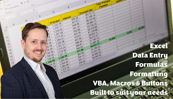 Create fix modify or improve your excel spreadsheet to suit your needs by Euan_campbell | Fiverr