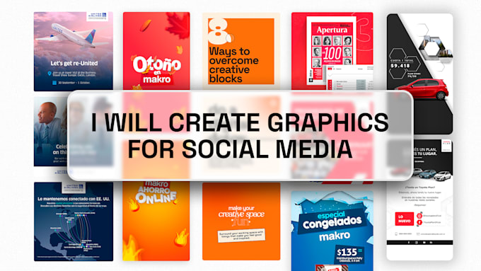 Create awesome graphics for your social media by Oriondavid | Fiverr