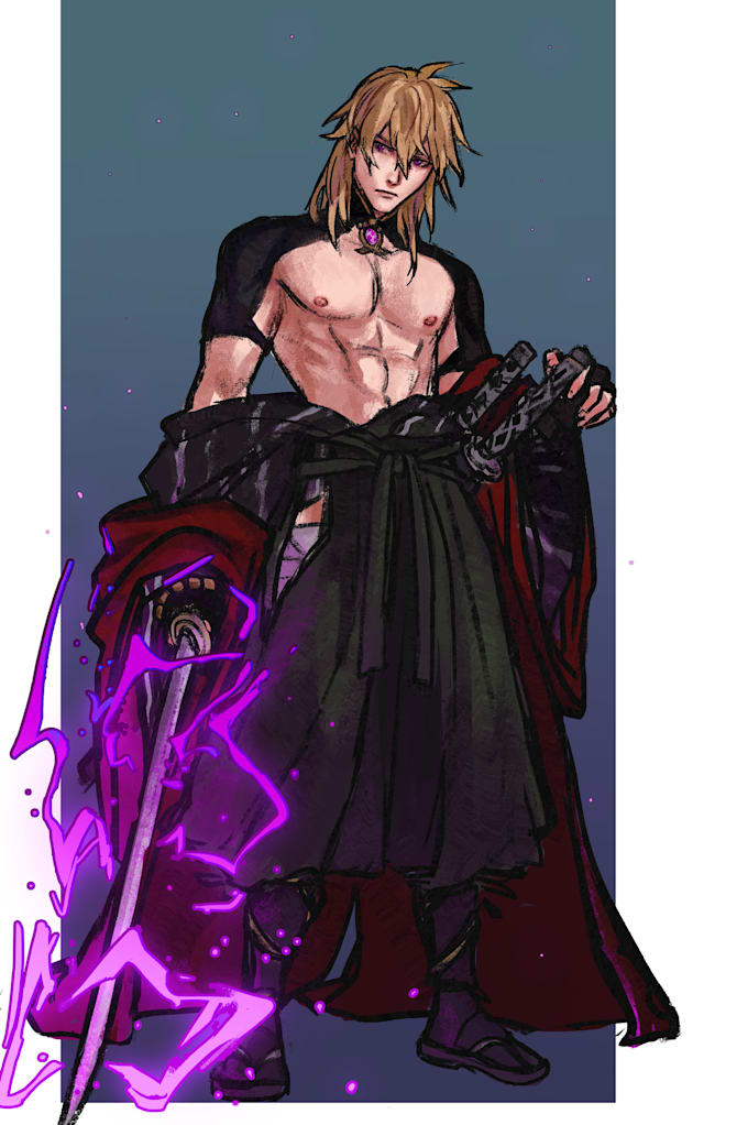 Draw your original characters or fan art by Minrii | Fiverr