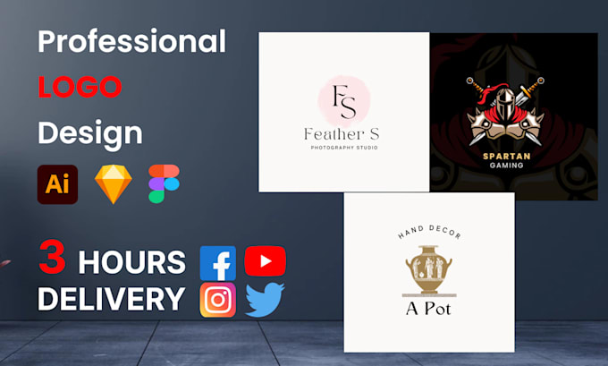 Create professional, unique, amazing and modern logo design by ...