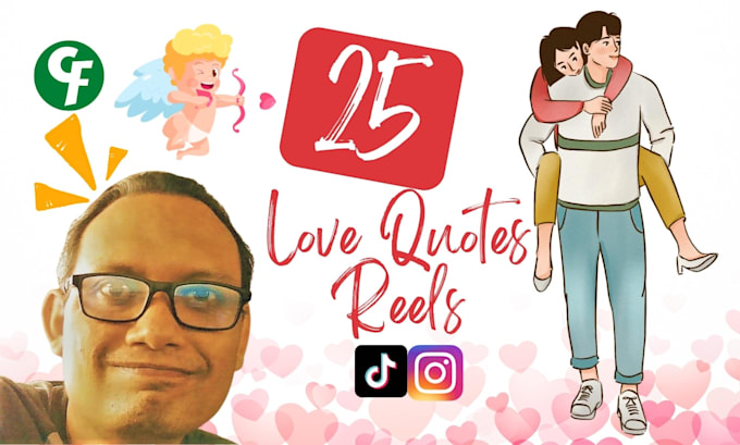 Create instagram video reels about love quotes by Contentfabrika | Fiverr