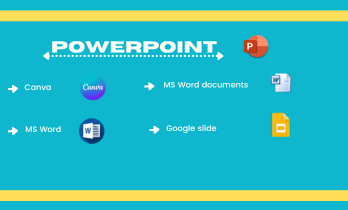 Design ppt word presentation, canvas, and google slides by Msexcel ...