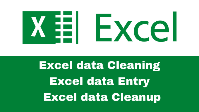 Do excel data cleaning, excel data entry, data cleanup by Uzairnazir64 | Fiverr