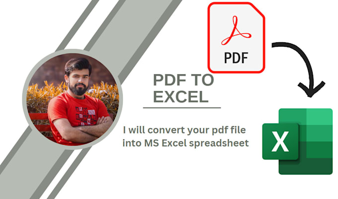 Convert a pdf file to an ms excel spreadsheet in 4 hours by ...