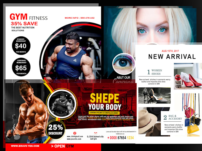 Do quality an speed professional flayer design by Osithadayan | Fiverr