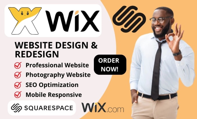 Build responsive ecommerce wix website design squarespace website wix ...