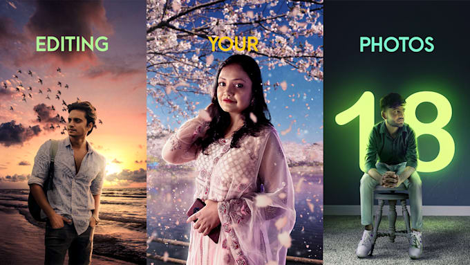 Editing photos photo manipulation composition by Gagandehariya | Fiverr