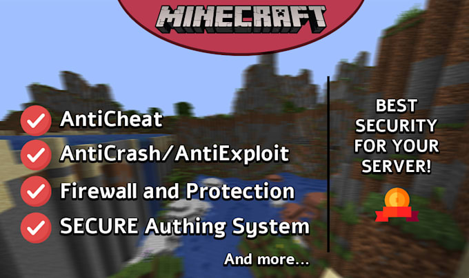 Secure your minecraft server by Lukytechnology | Fiverr Secure your minecraft server by Lukytechnology | Fiverr