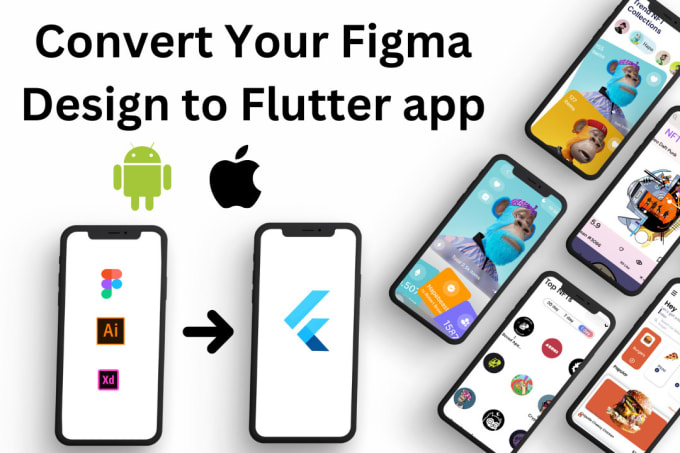 Convert Figma Into Functional Flutter Andriod And Ios App By Dav Flutterdev Fiverr