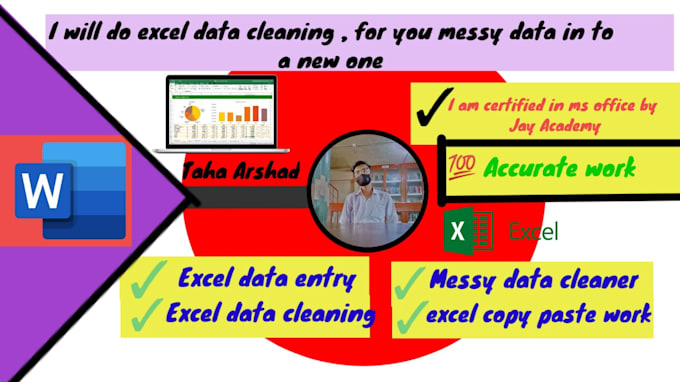 Do excel data cleaning , cleanup messy data in to new one by Metaloid ...