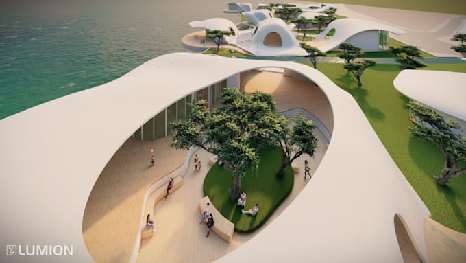 Design detailed architectural 3d models and rendering by Meryembetul06 ...