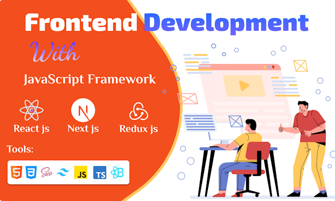 Be Your Front End Web Developer Using Htmlcss Bootstrap React Js And Nextjs By Akhtaruzzaman
