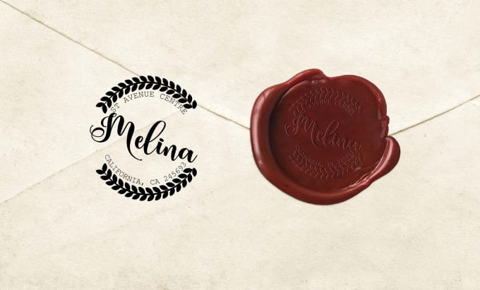 Convert your logo into wax seal, digital stamp or rubber by Mazarb | Fiverr