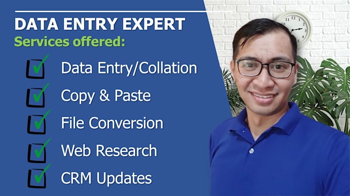 Help you with any copy n paste work and data entry jobs by Lordbradly ...