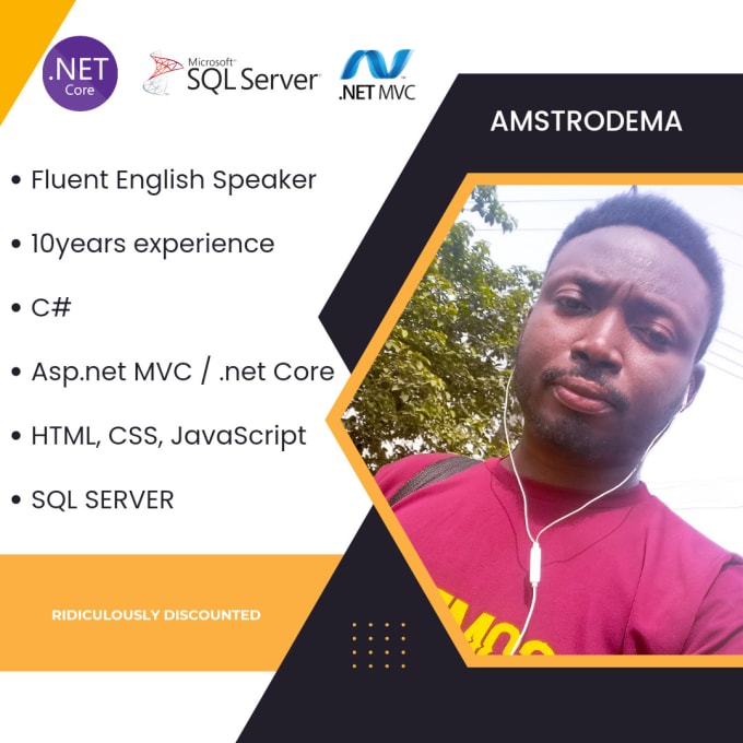 Develop An Aspnet Mvc Or Dot Net Core Web App By Amstrodema Fiverr
