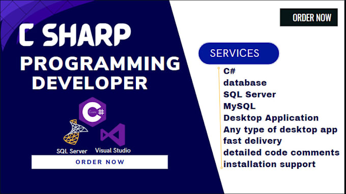 Develop Professional Desktop Application In C Sharp By Sheriiisoomro Fiverr