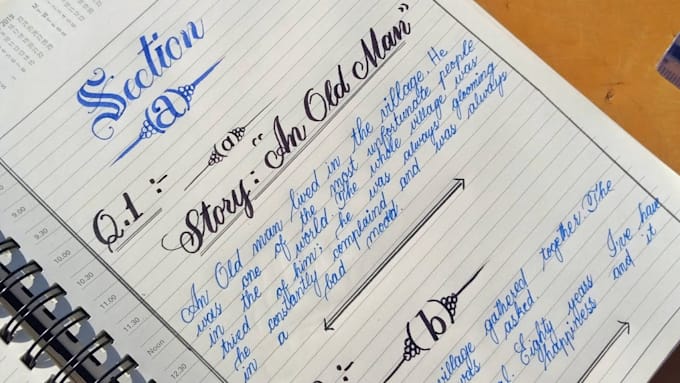 Handwrite 500 personalized letters by Malikshahid536 | Fiverr