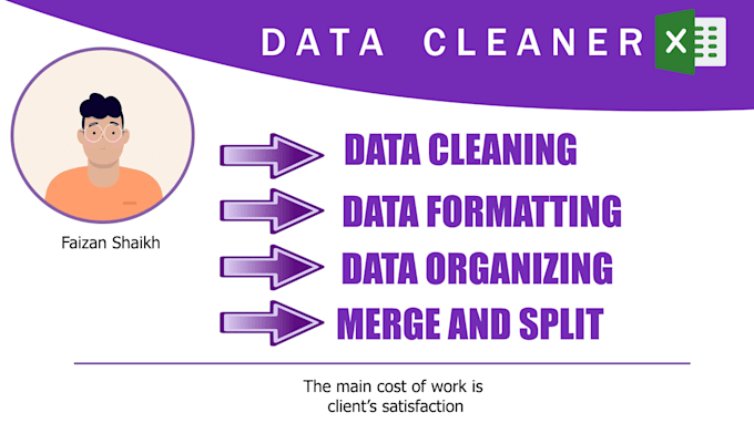 Do your excel data cleaning, formatting and organizing by Faizan_sha ... Do your excel data cleaning, formatting and organizing by Faizan_sha ...